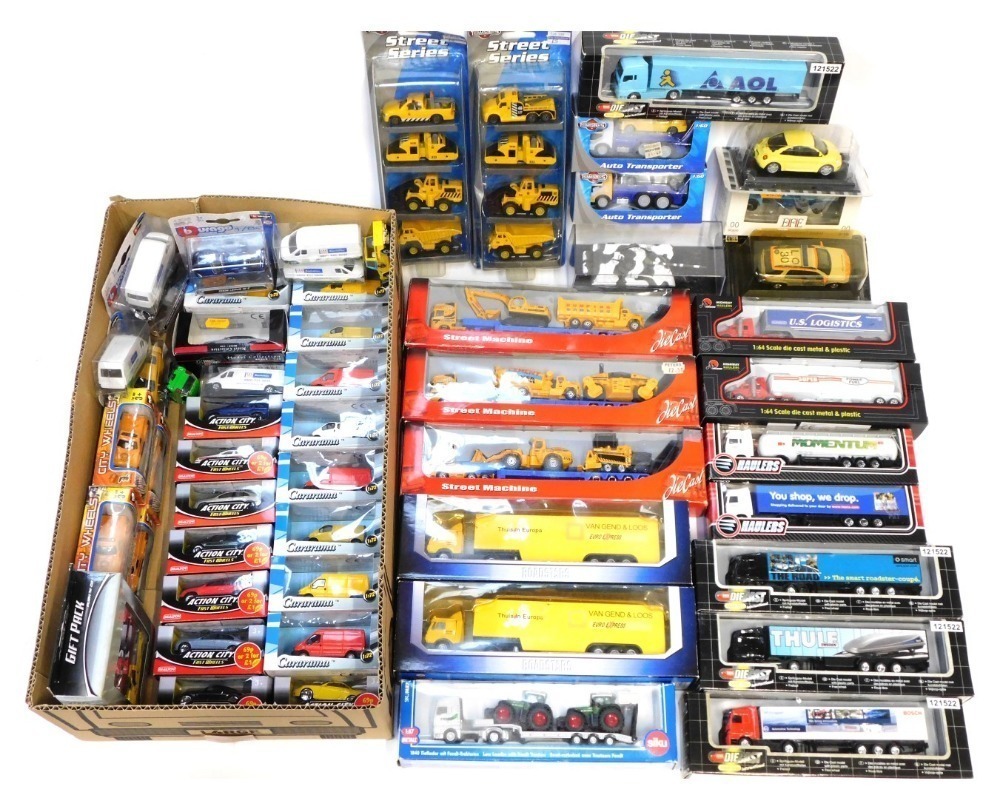 Siko, Teamsters and other diecast metal and plastic vehicles, including ...