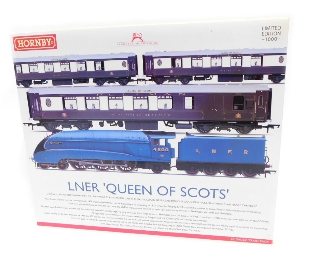 A Hornby OO gauge Limited Edition train pack LNER Queen of Scots ...