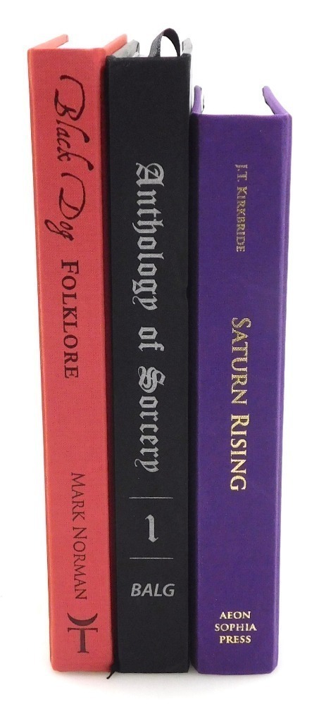 Norman (Mark). Black Dog Folklore, signed limited first edition 38/300 ...