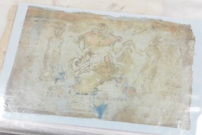 Attributed to Leon Gore. A portfolio of demonic studies, mythological ...