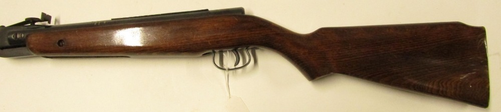 A Webley & Scott Ltd Falcon .22 calibre air rifle.