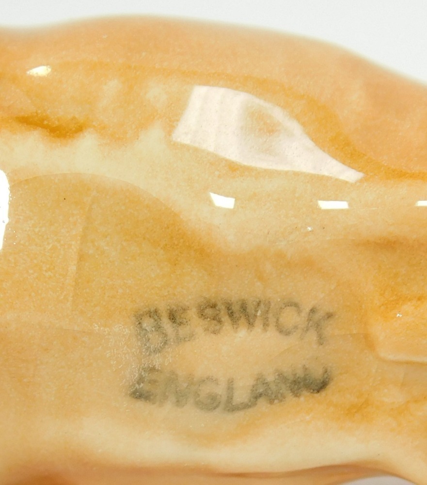 A Beswick Normal Thelwell figure, of Angel on horseback, 12cm high ...