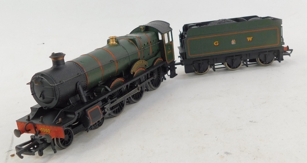 A Bachmann Branchline OO gauge Raveningham Hall locomotive and tender ...