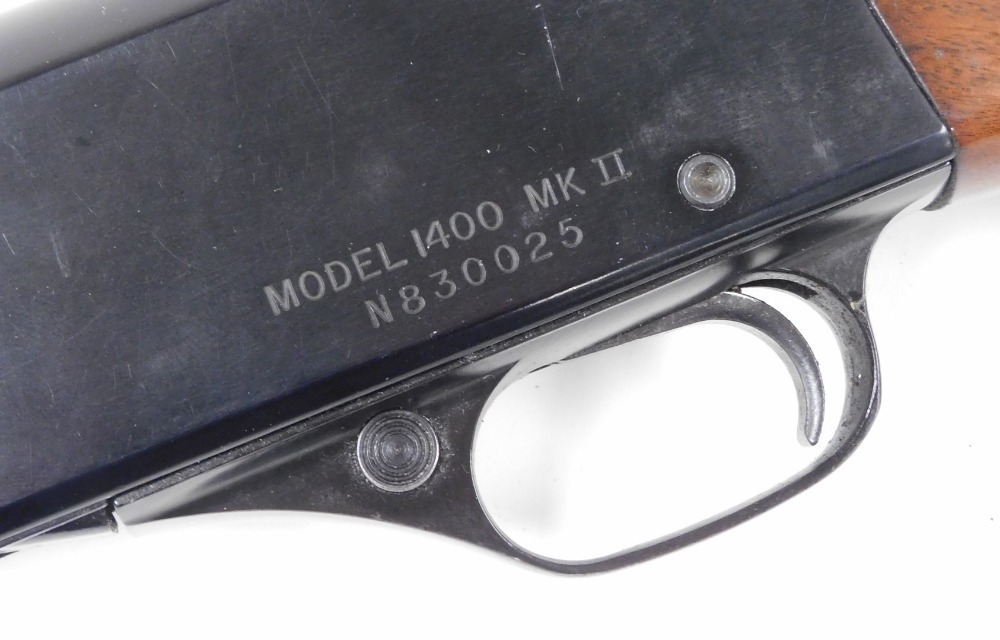 By Tender. A Winchester Model 1400 MK II 20 bore semi-automatic shotgun ...