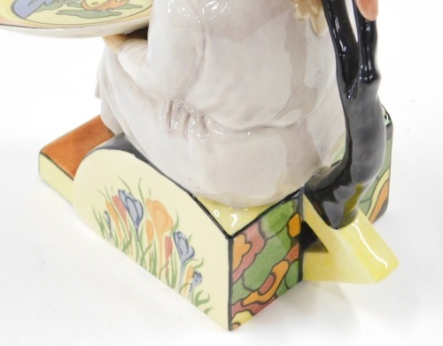 Francis pottery figure of Clarice Cliff, modelled by Douglas V Tootle ...