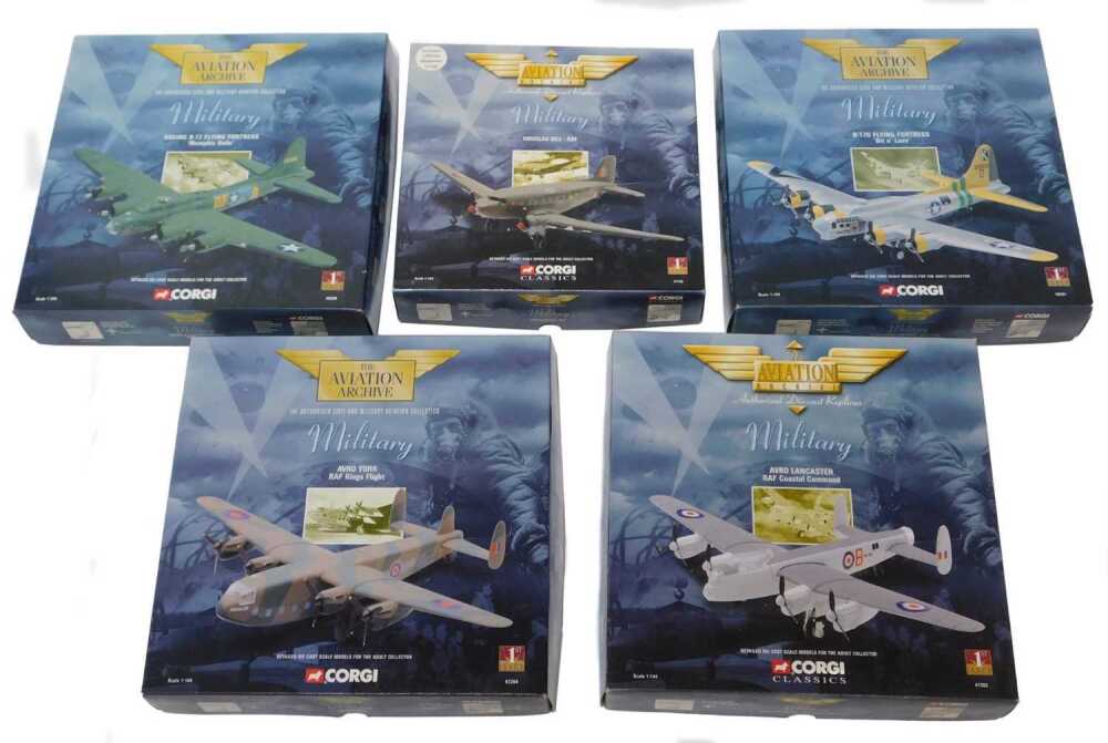 Corgi The Aviation Archive 1:144 scale military diecast, including ...