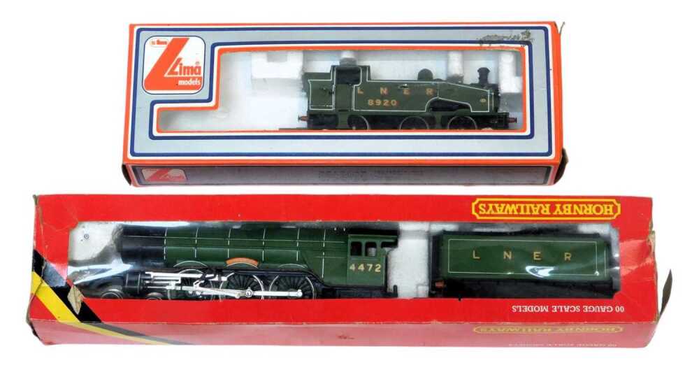 Lima and Hornby OO gauge locomotives, including Hornby Railways LNER ...