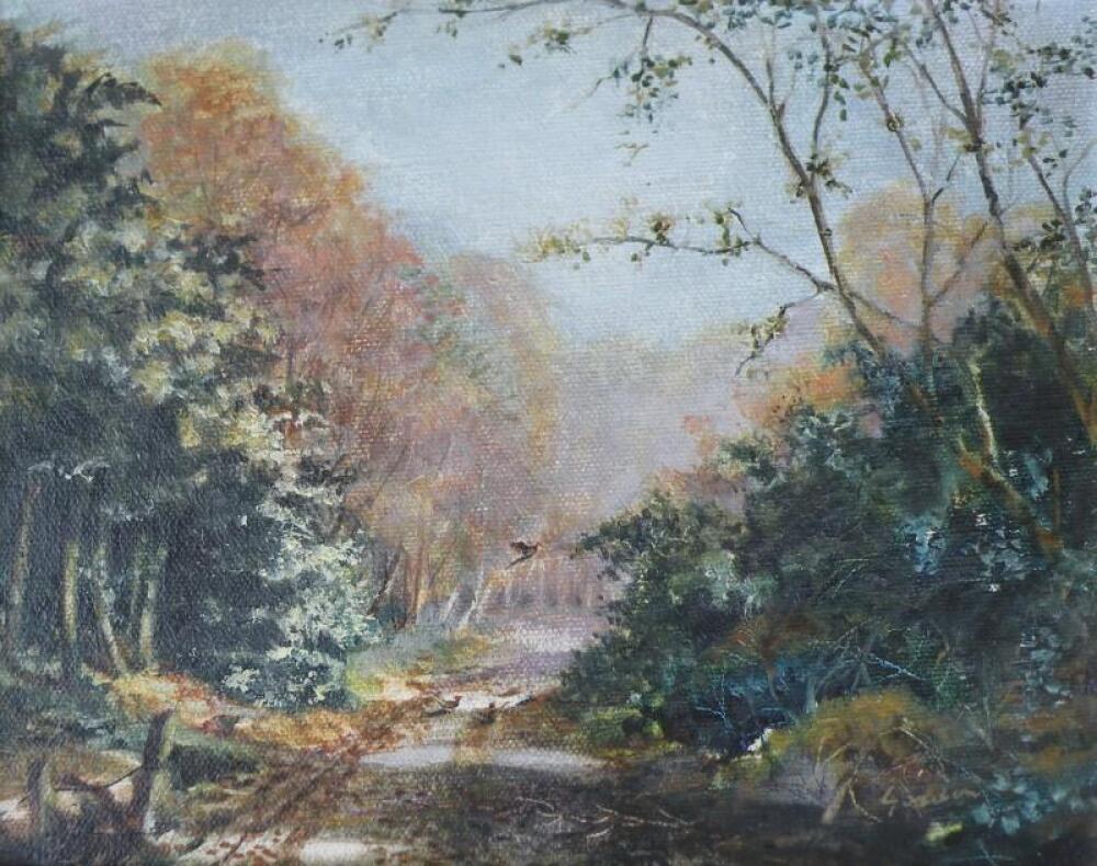 A collection of six works by the Lincolnshire artist Grossi