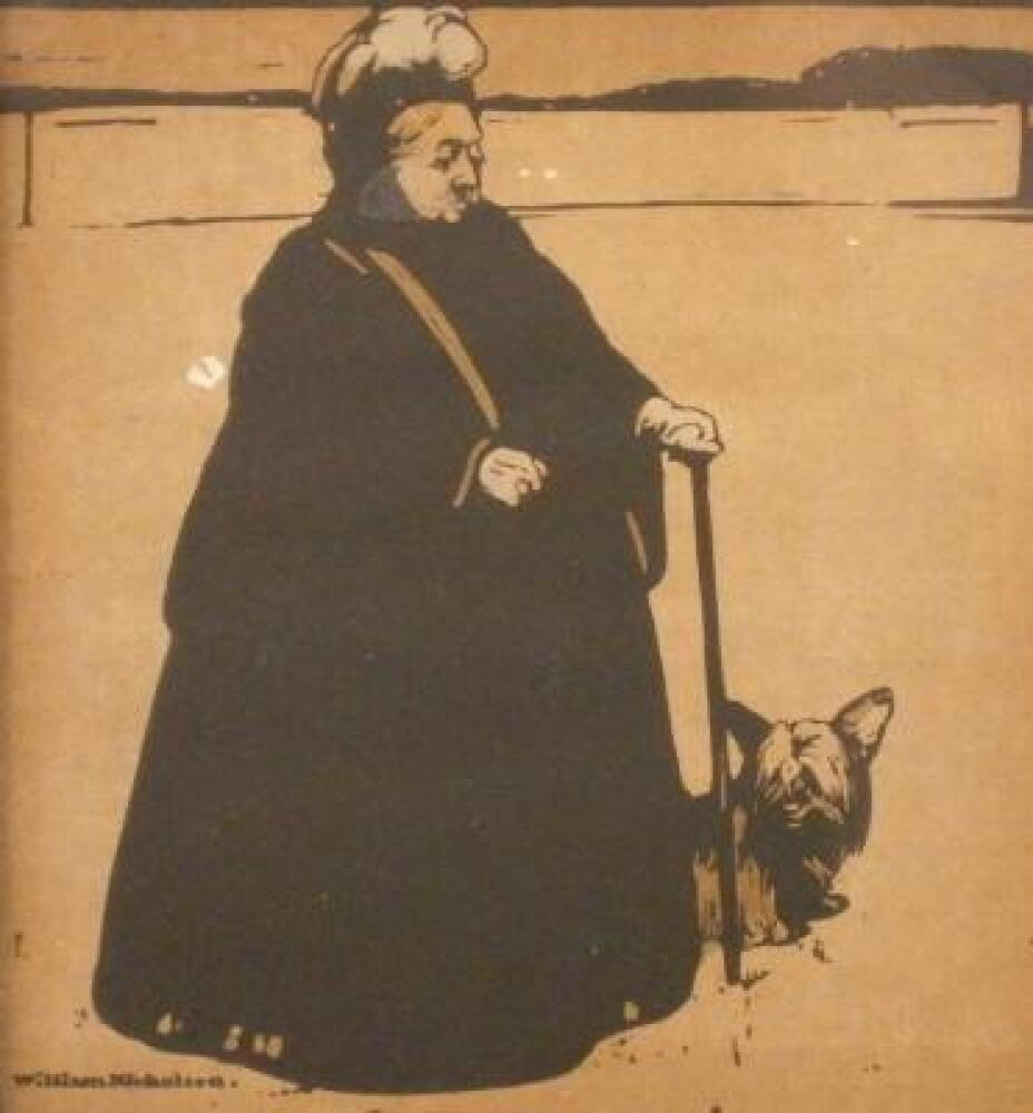 William Nicholson (1872-1949). Queen Victoria