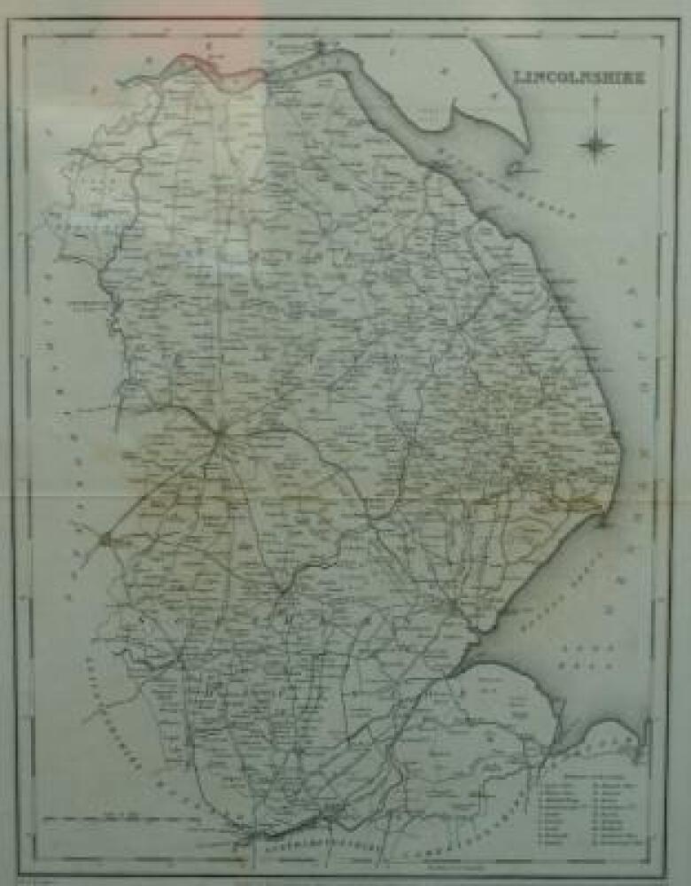 A map of Lincolnshire