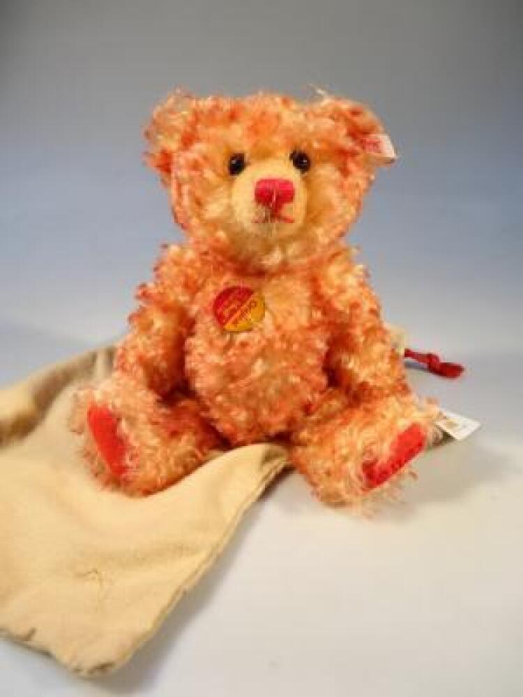 A modern Steiff teddy bear