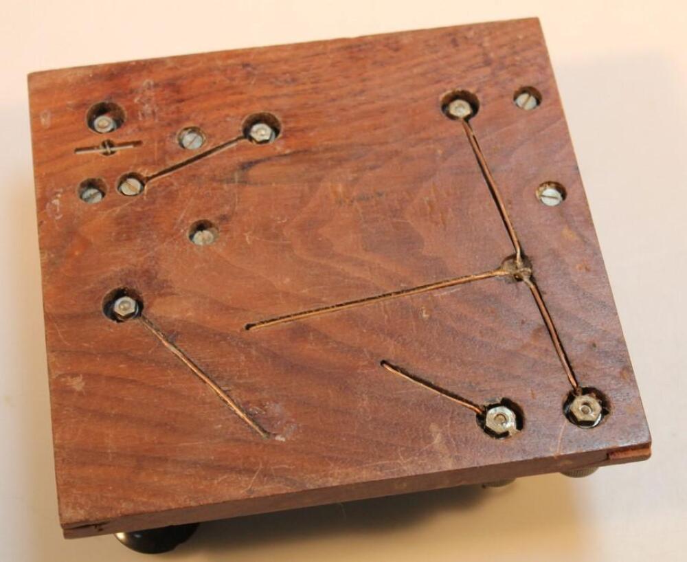 A WWII issue buzzer practice Morse Code machine
