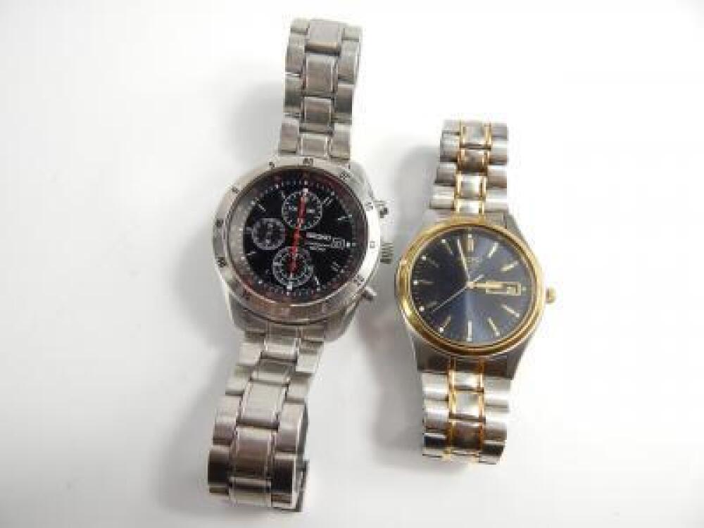 A Seiko 7192 Chronograph watch