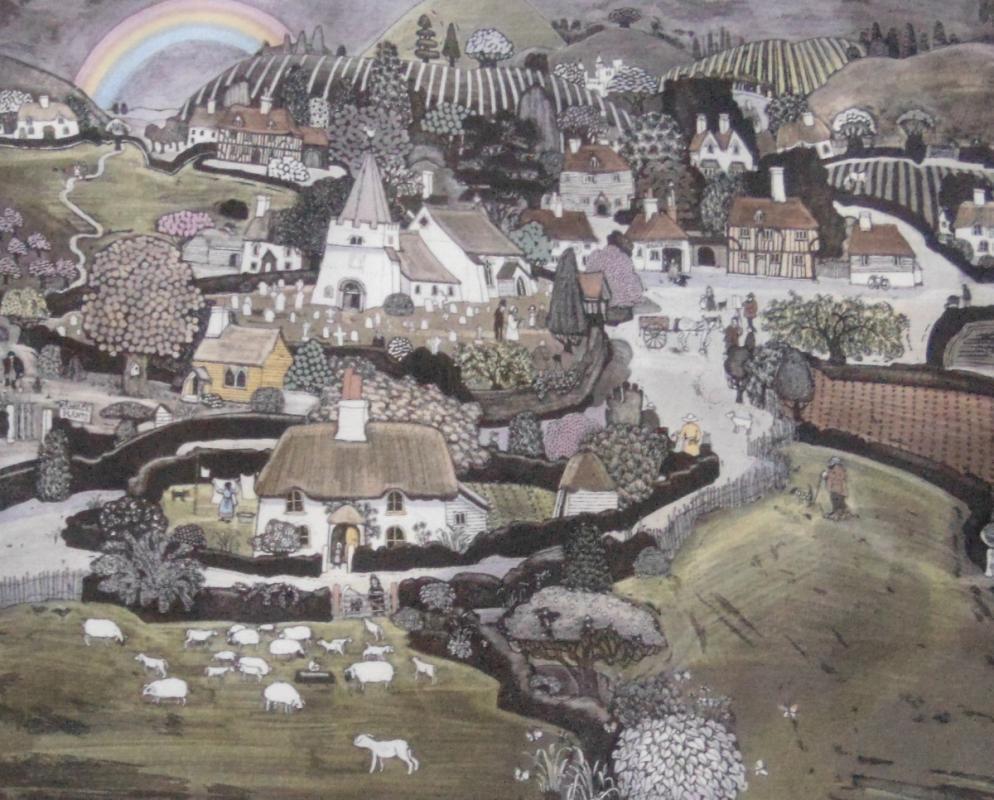 Graham Clarke (b.1941). Four Seasons