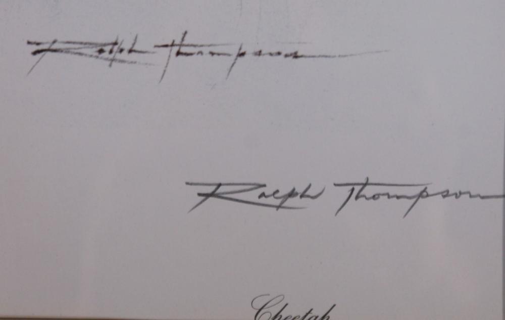 *Ralph Thompson (1913-2009). Cheetah