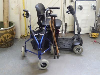 A Liteway mobility scooter