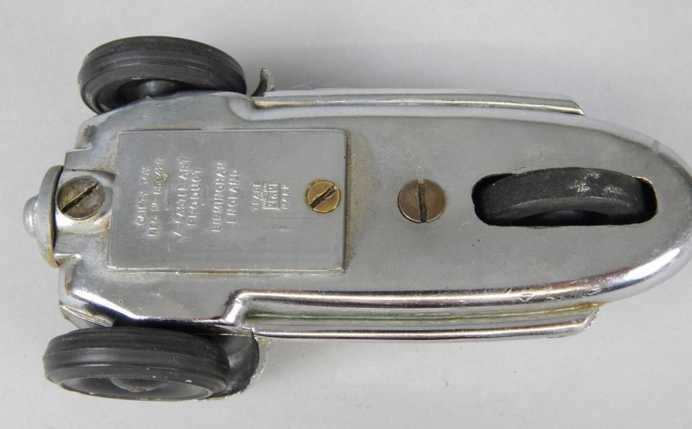 A Gaiety Toys Castle Art clockwork Morgan three wheel car