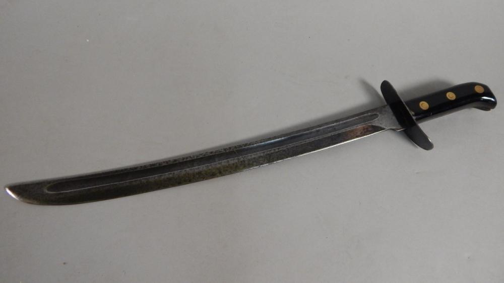 An unusual World War II Japanese jungle sword