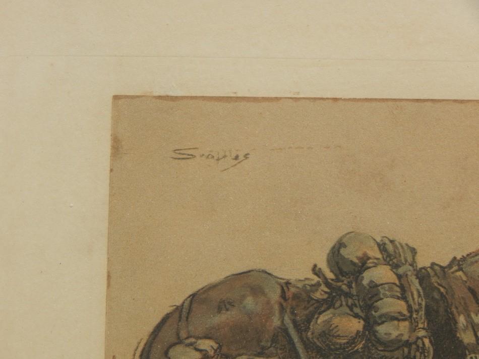 Charles Johnson Payne (Snaffles) 1884-1967. Gunners - There Lay the ...