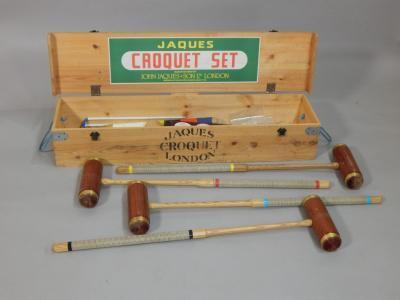 A Jaques of London croquet set