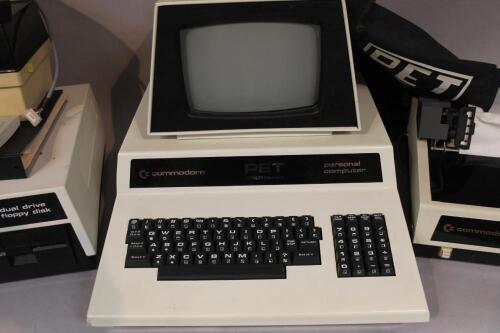 A Vintage Commodore C CBM model 2040 computer system
