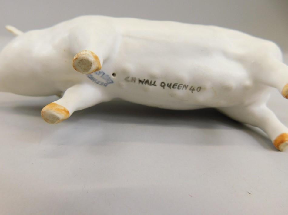 A Beswick Sow Champion Wall Queen 40th Pig