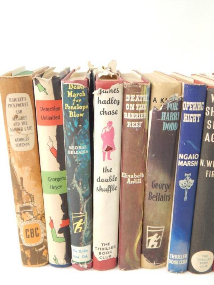 Crimes and Thriller Book Club editions