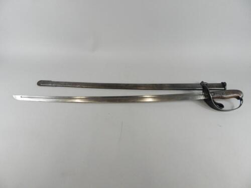 A Japanese cavalry officer's sabre