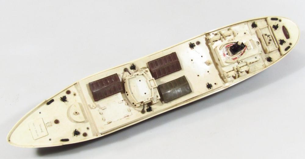 A mid 20thC Tri-ang cargo ship model