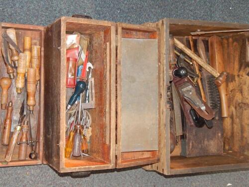 Victorian and later tools including planes