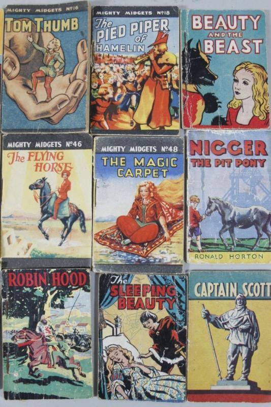 Various Mighty Midgets books