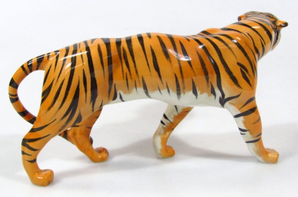 A Beswick figure of a standing tiger