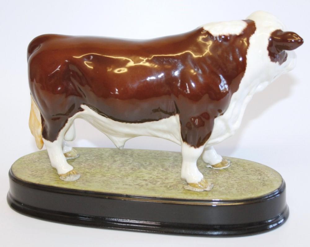 A Beswick cow figure