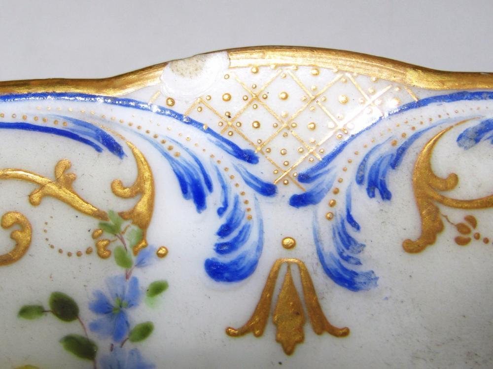 A set of 19thC Sevres dinner plates