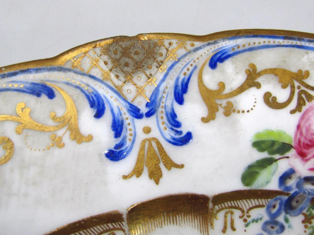 A set of 19thC Sevres dinner plates