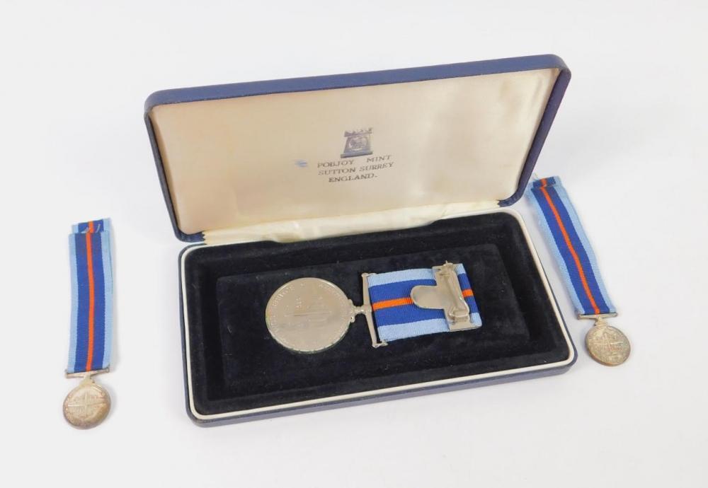 A Bomber Command commemorative medal