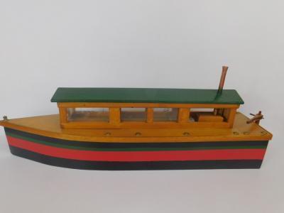A modern scratch built ark type boat