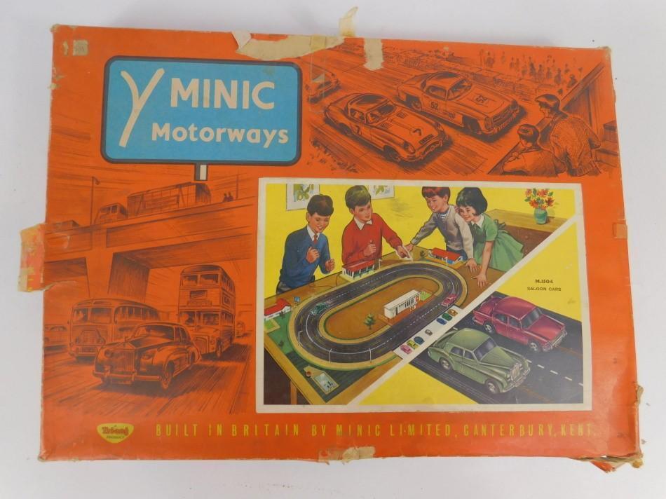 A Minic Motorways Scale Model Set