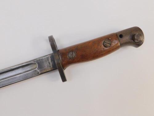 A British P1903 pattern bayonet