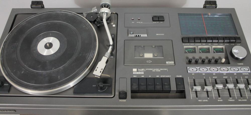 A Sharp RT-3500H part cassette stereo deck