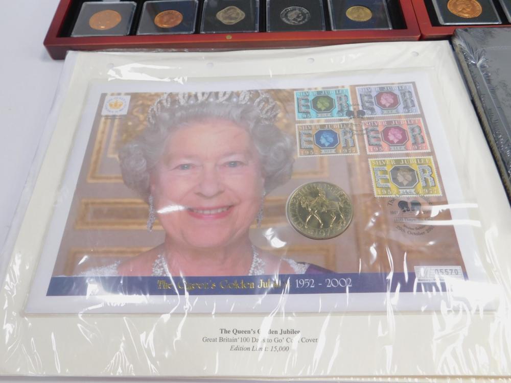 Two Portraits of Her Majesty Queen Elizabeth II coin sets
