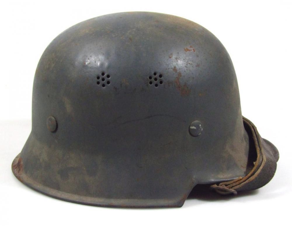 A Third Reich Hitler Jugend M1934 pattern civic model helmet