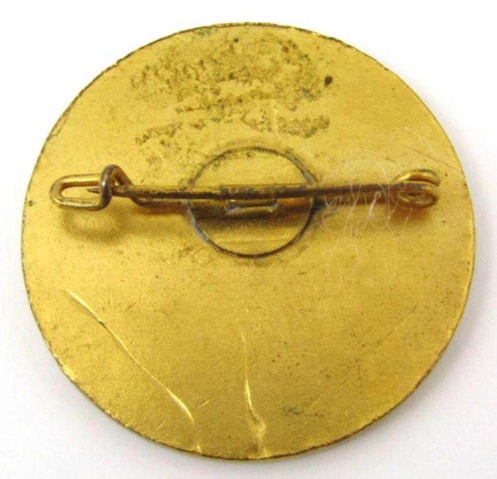 A Third Reich Hitler Jugend 1942 Jugendmeister 'gold' coloured badge