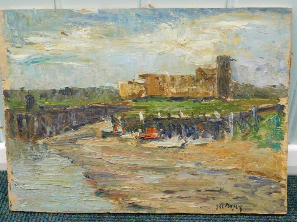 Adrien Jean le Mayeur de Merpres (1880-1958). Coastal scene