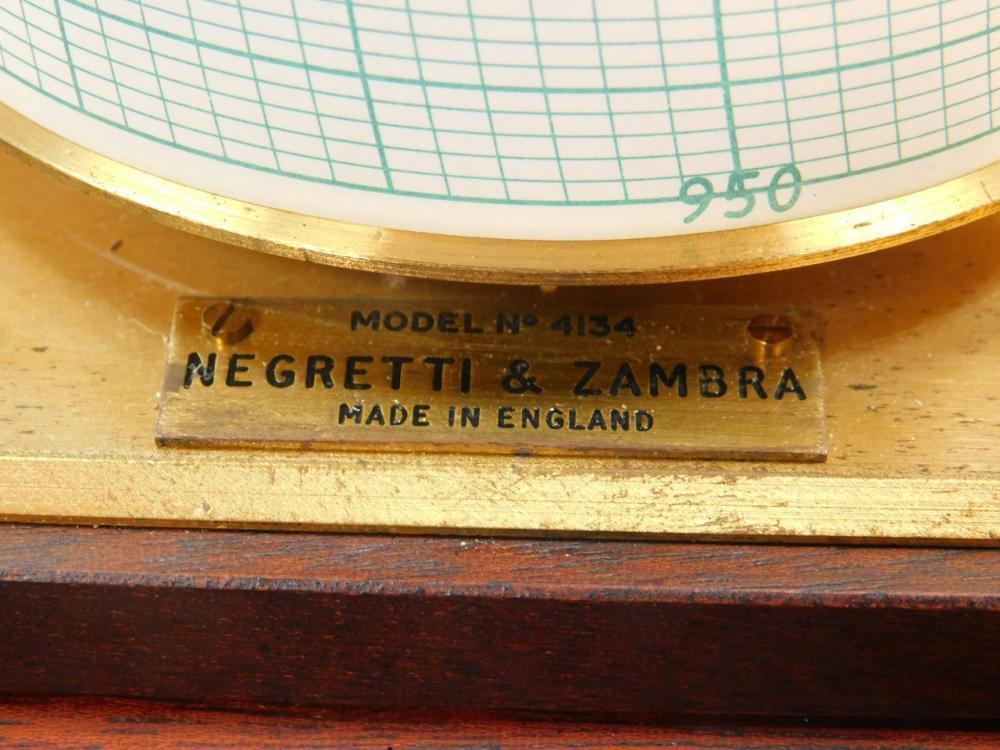 A Negretti & Zambra barograph