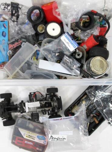 Various remote controlled car parts