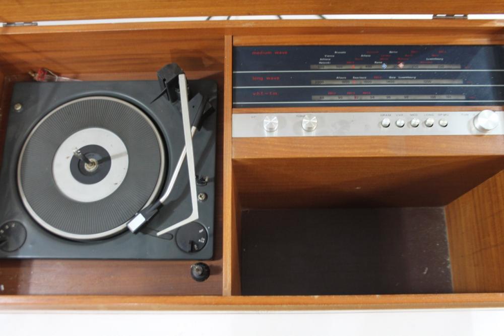 A 1960's retro teak cased radiogram