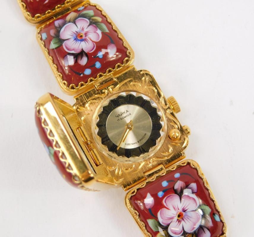 A Yanka vintage Russian Chaika wristwatch