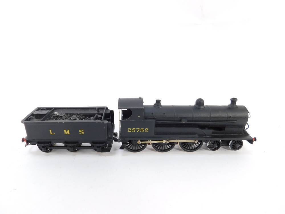 A kit built 00 gauge Prince of Wales Class locomotive, LMS black livery ...