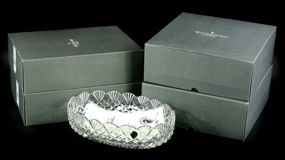 A collection of Waterford Crystal, to include a shaped bowl with ...